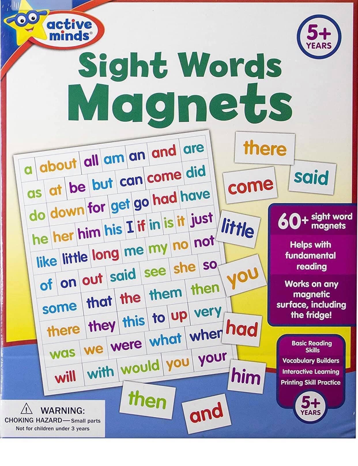 Sight words magnets – Raining Deals