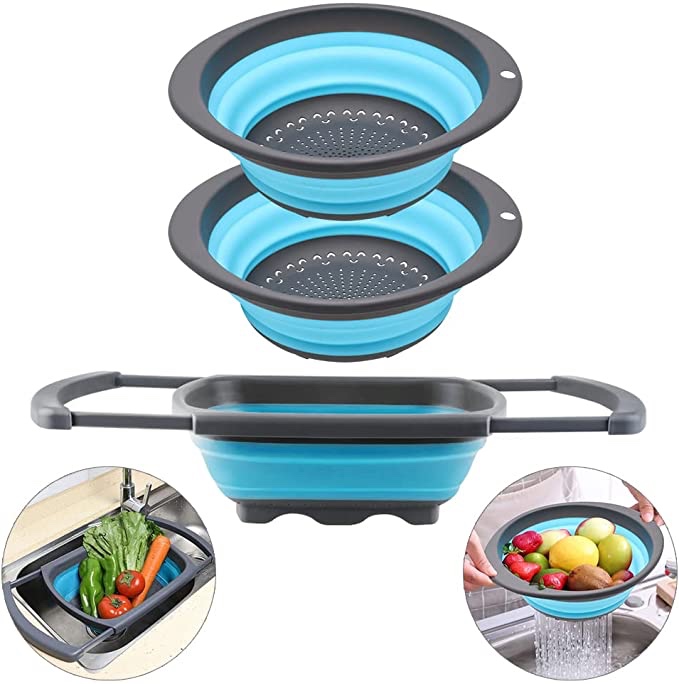 Collapsible Colander Set – Raining Deals
