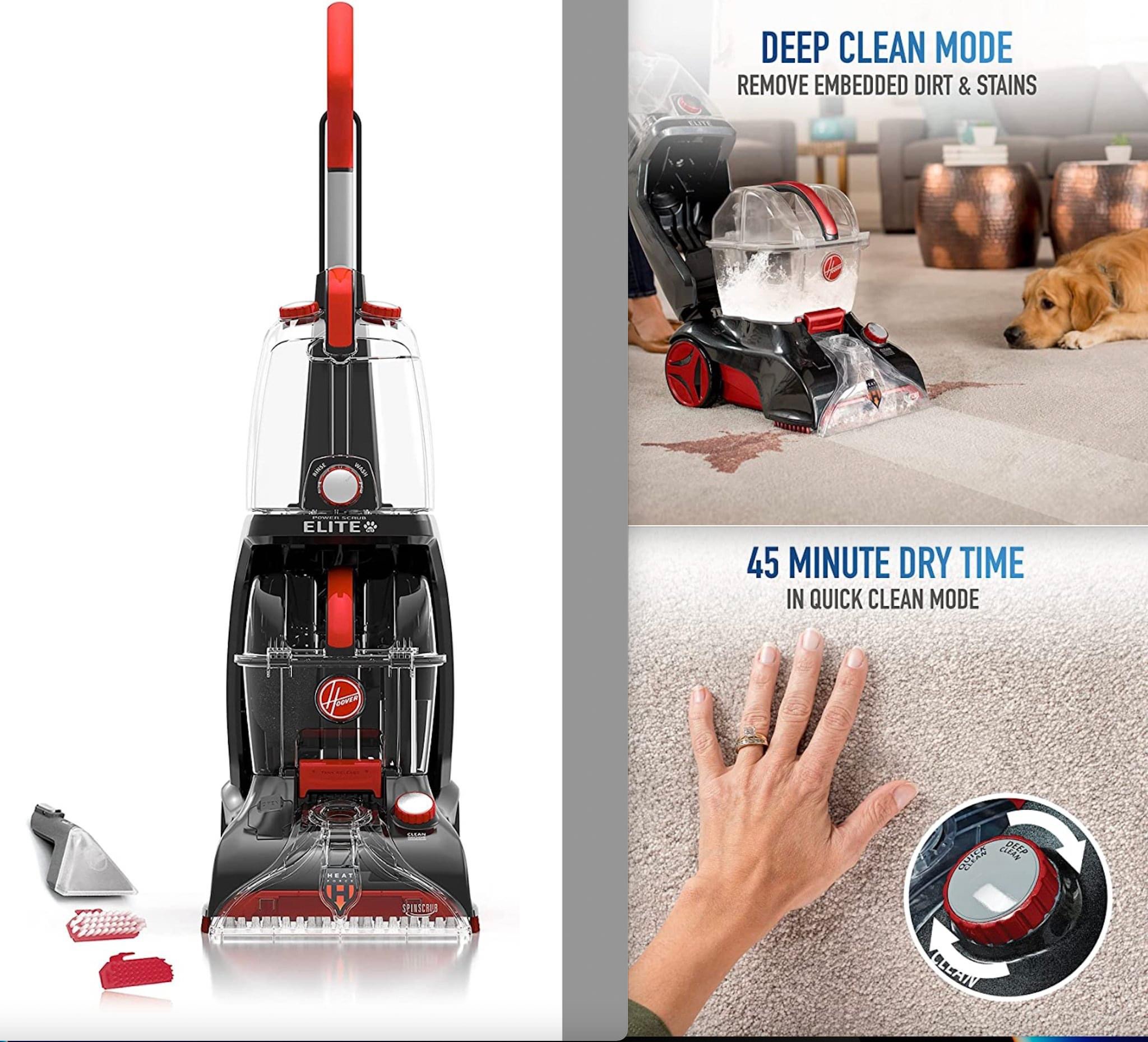 HOOVER Power Scrub Elite Carpet Cleaner – Raining Deals