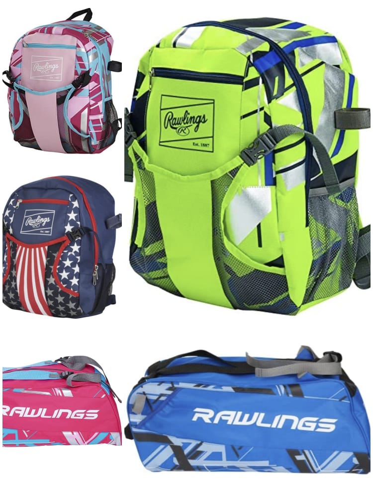 Rawlings baseball/softball backpack bags – Raining Deals