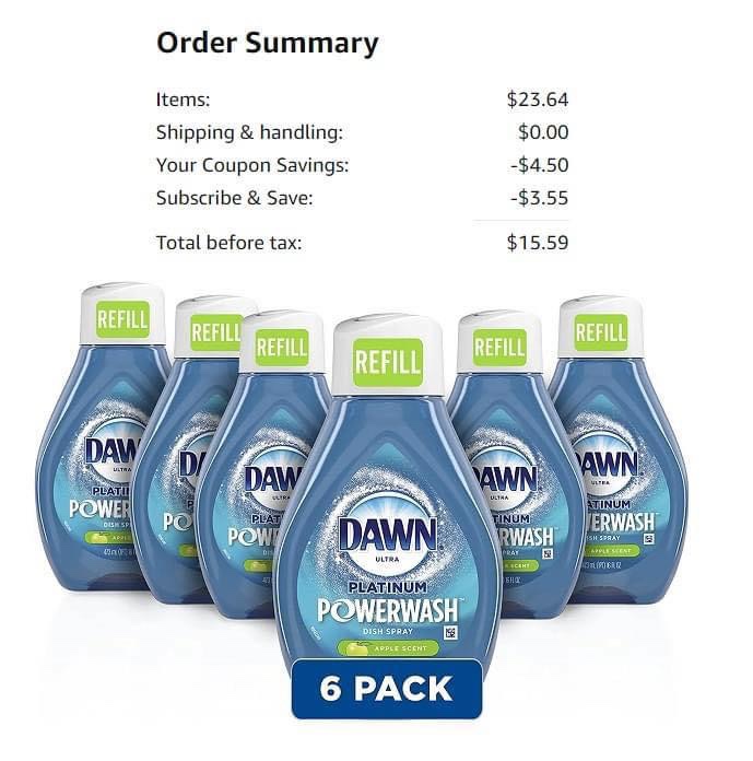 Dawn power wash – Raining Deals