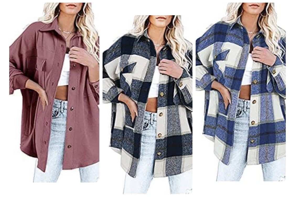 Cute shackets – Raining Deals