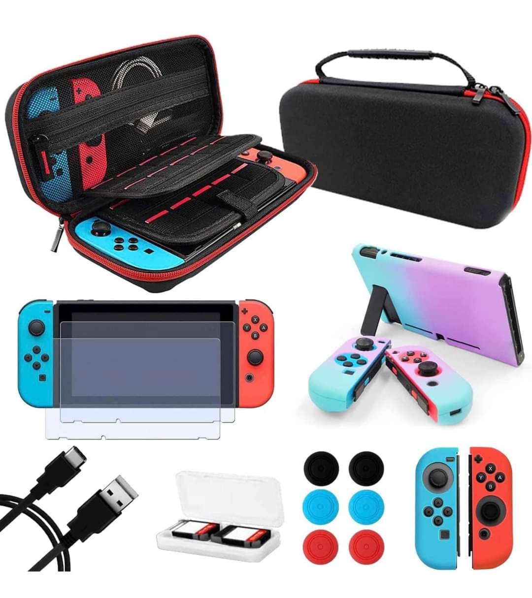 ️ WOW!!! ANSIPPF Nintendo Switch Accessories Bundle 9-in-1! – Raining Deals