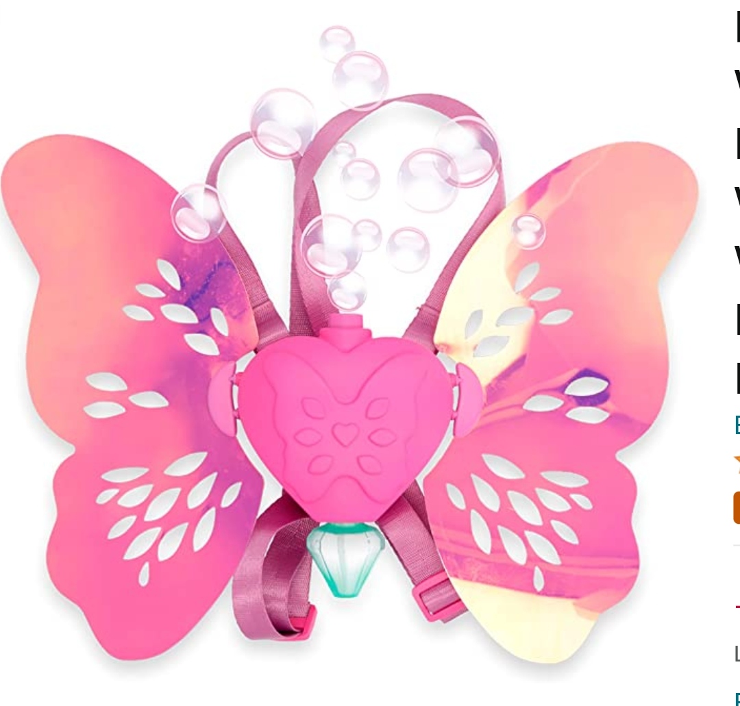 62% 0ff!! Play Fun Wearable Wings Bubble Maker! – Raining Deals