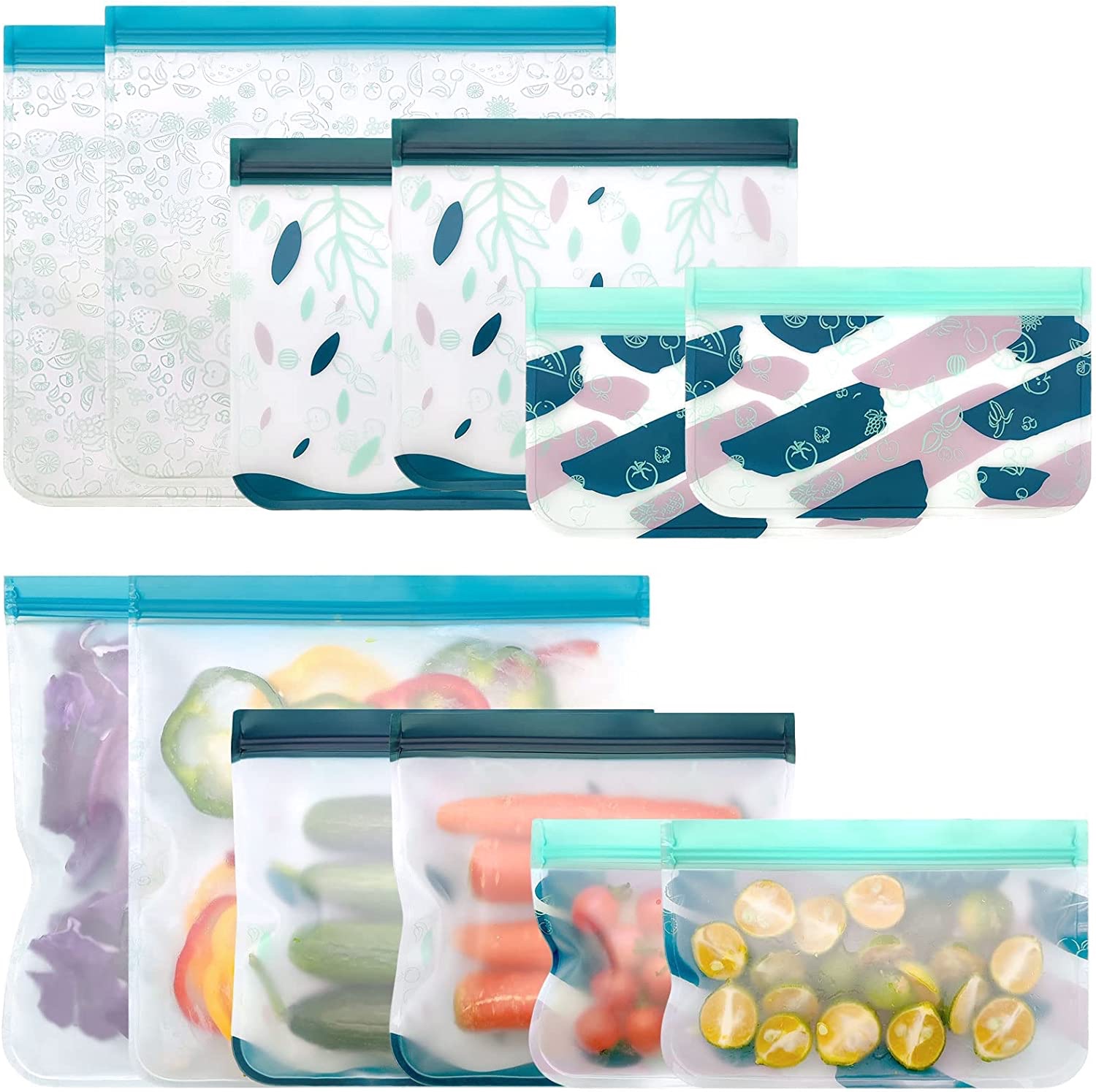 Reusable ziplock baggies – Raining Deals