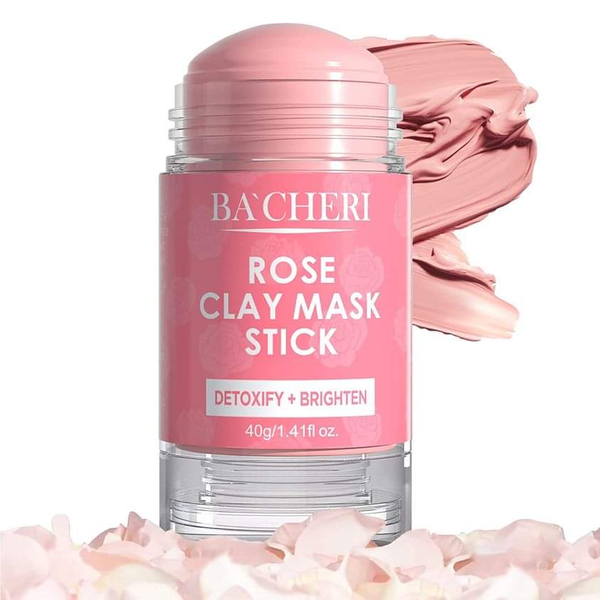 BACHERI Rose Clay Mask Stick – Raining Deals