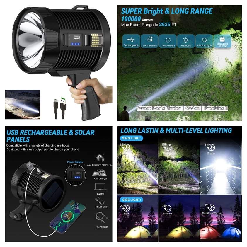 BERCOL Flashlight – Raining Deals