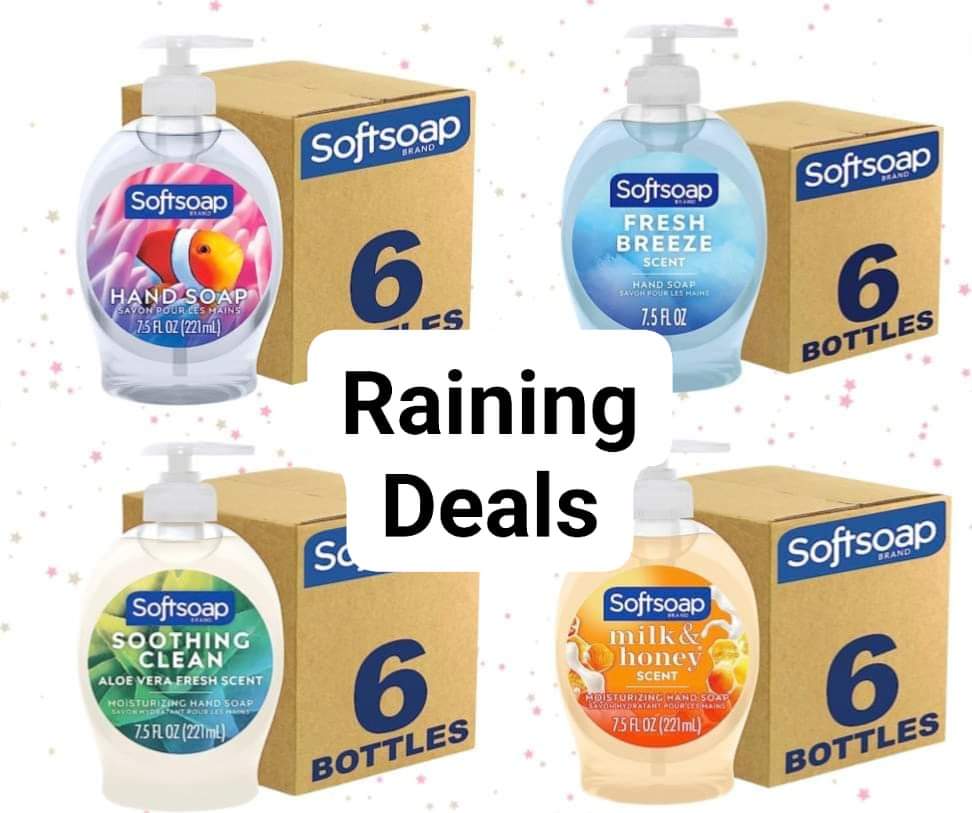 Soap fans – Raining Deals