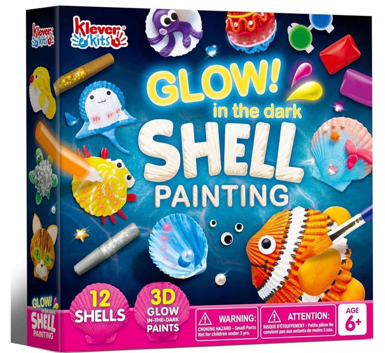 Glow in dark shell painting kit – Raining Deals