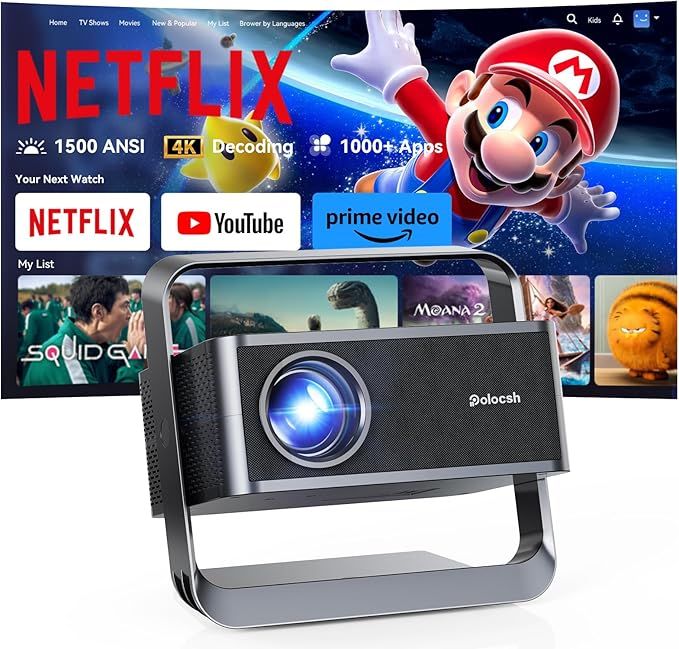 Smart Projector 1080P – Raining Deals