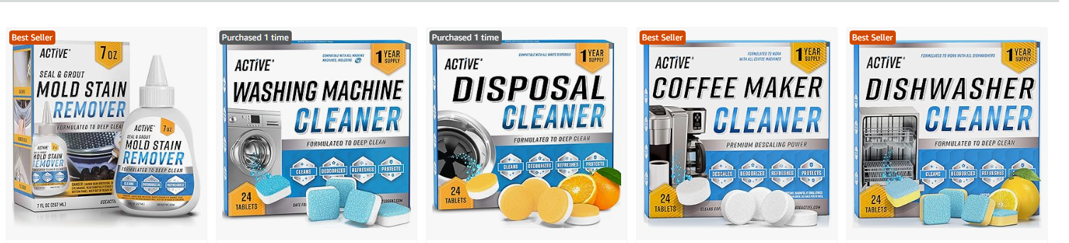 ACTIVE PRODUCTS – Raining Deals