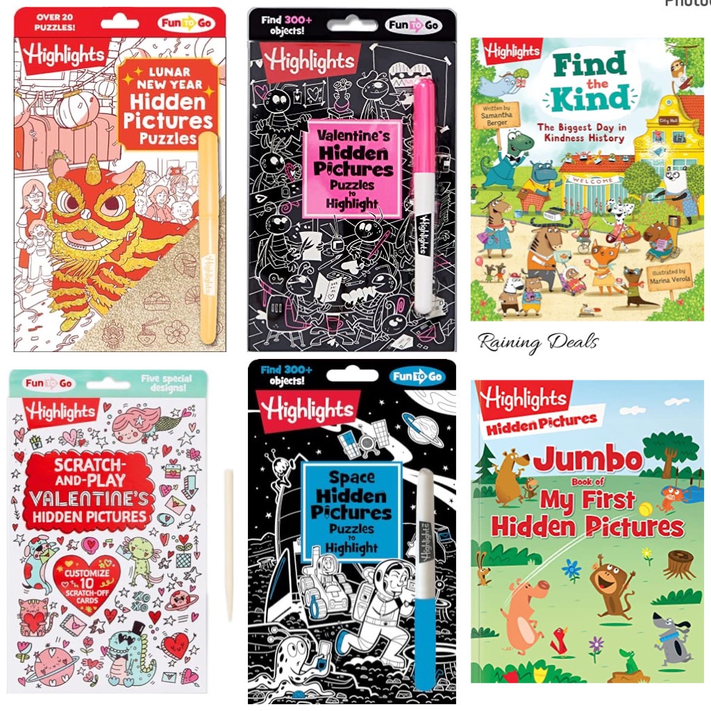 Hidden pictures Books – Raining Deals