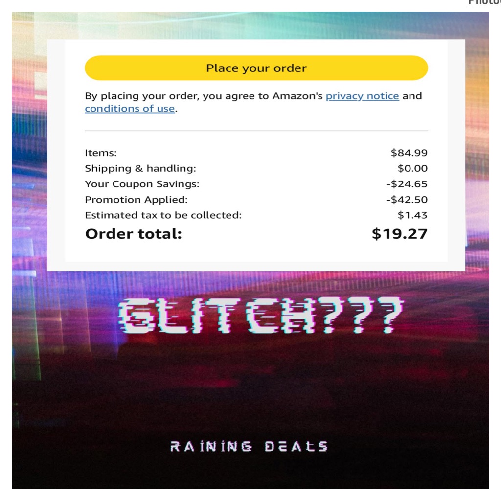 Glitch – Raining Deals