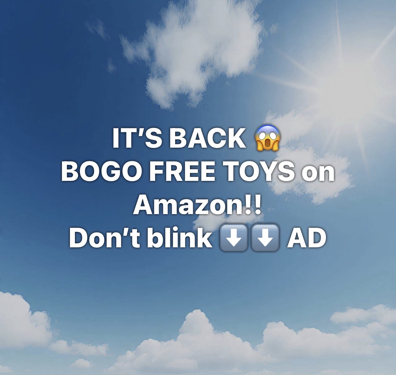 Bogo Toys – Raining Deals